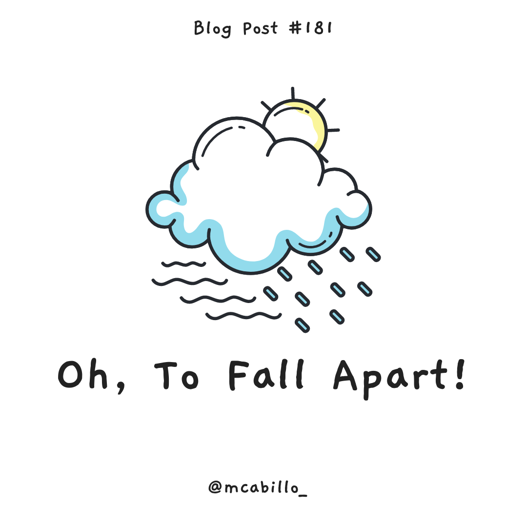 Oh, To Fall Apart! – Love Yourz Story
